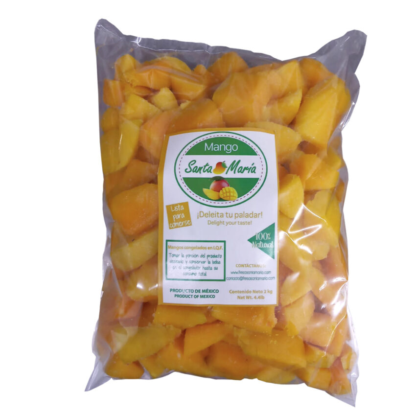 Mango congelado IQF – Fresas Santa Maria